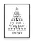 Kerstboom woorden poster - Kerst Posters zelf maken bij Printcandy.nl